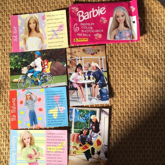 Mattel | Other | Barbie Photocards | Poshmark